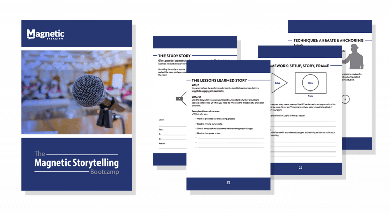 Storytelling Speaking Training - Public Speaking Training for Professionals